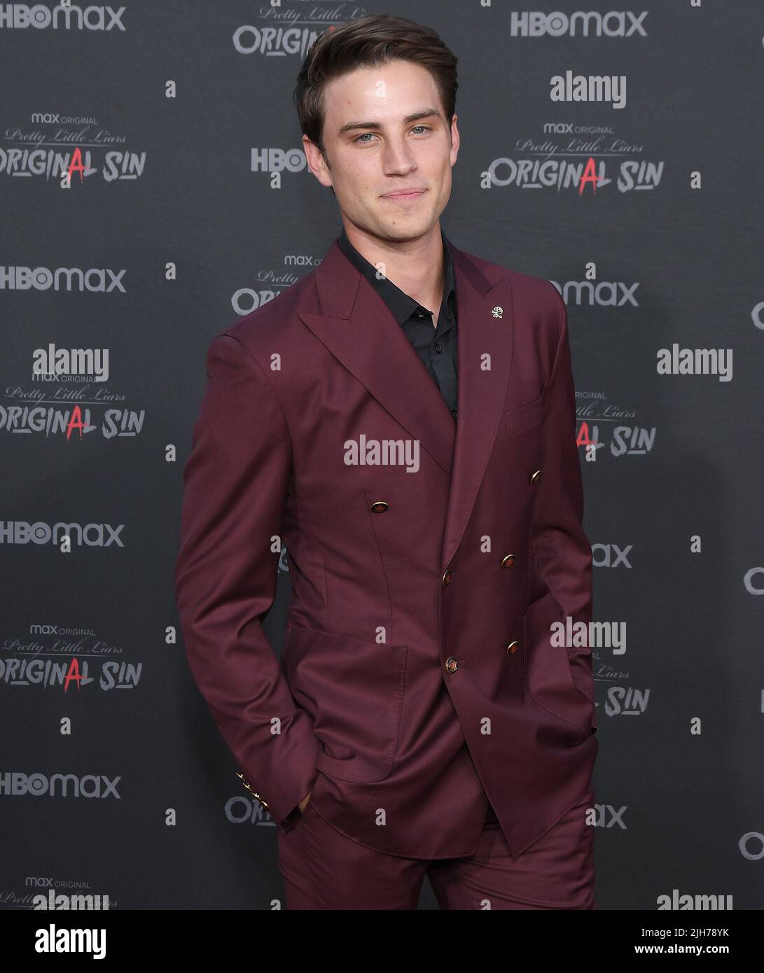 Los Angeles, USA. 15th July, 2022. Carson Rowland arrives at the ...