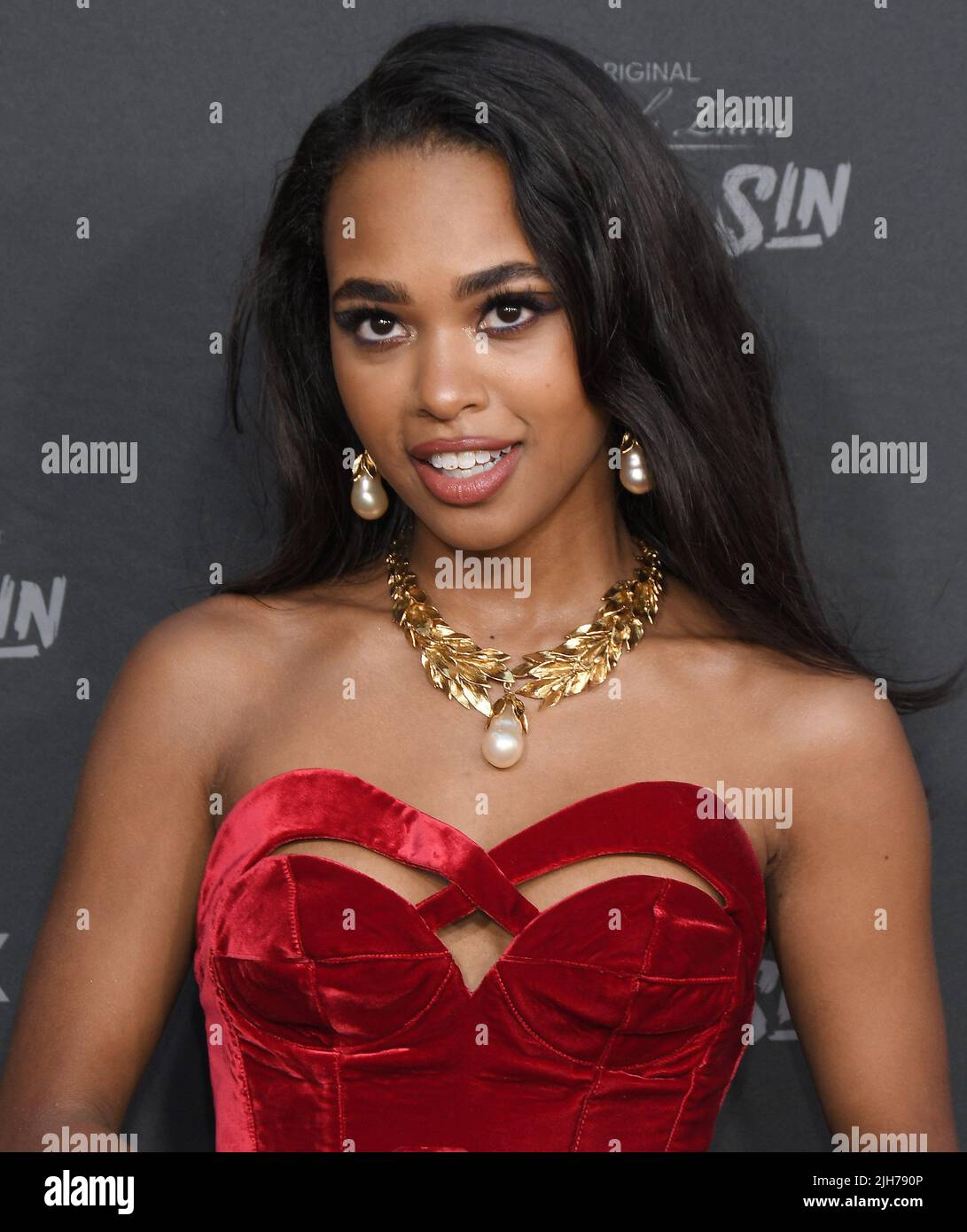 Los Angeles, USA. 15th July, 2022. Zaria arrives at the exclusive ...