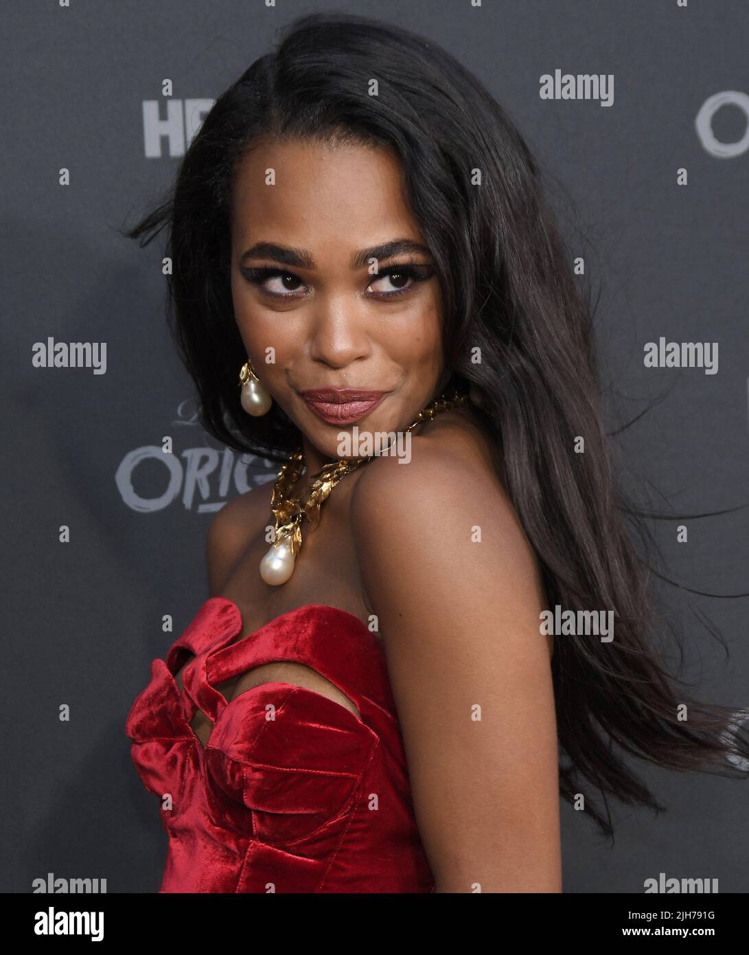 Zaria arrives at the exclusive screening of HBOMax's PRETTY LITTLE ...