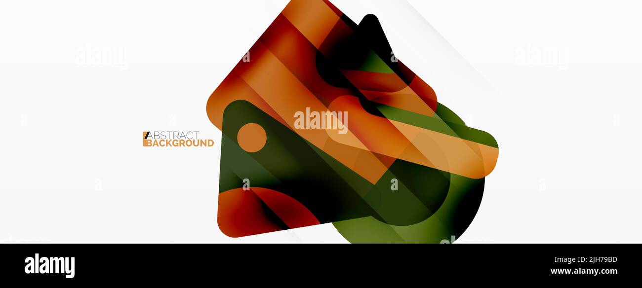 Primitive geometric shapes - line, triangle, square and circle ...