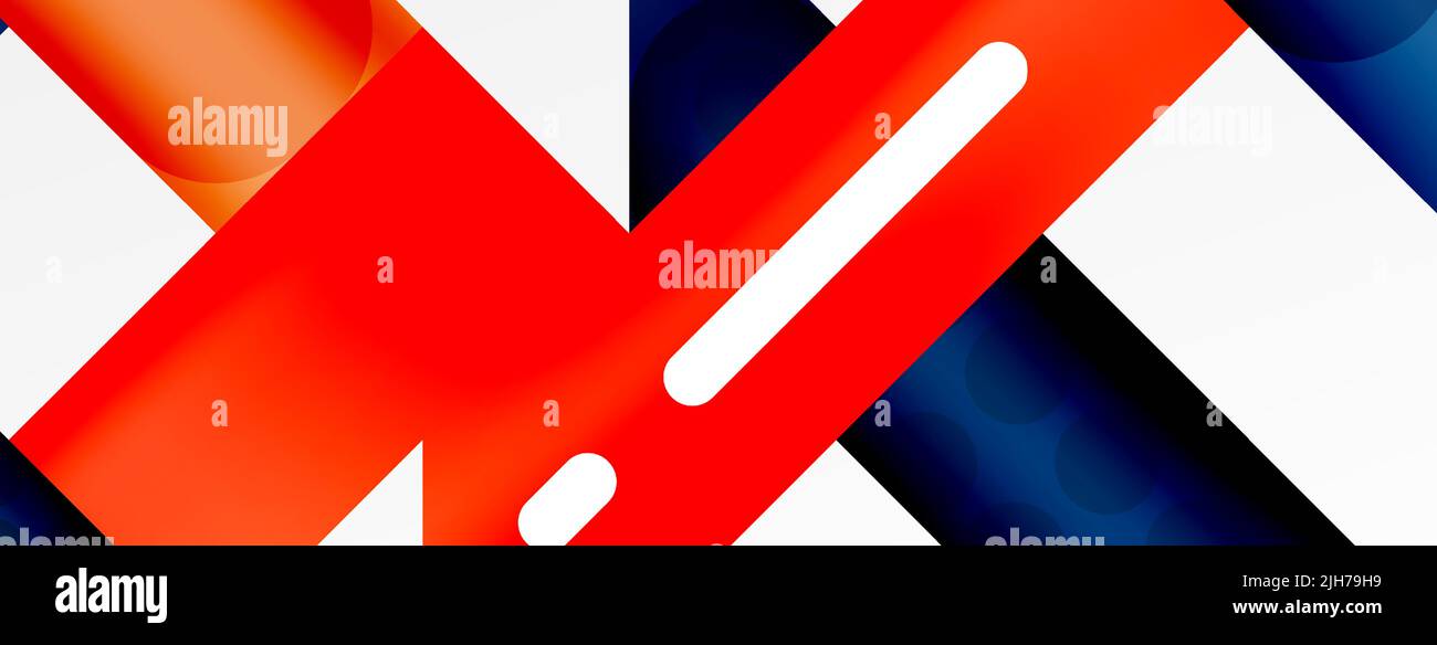 Background color abstract overlapping stripes. Minimal composition ...