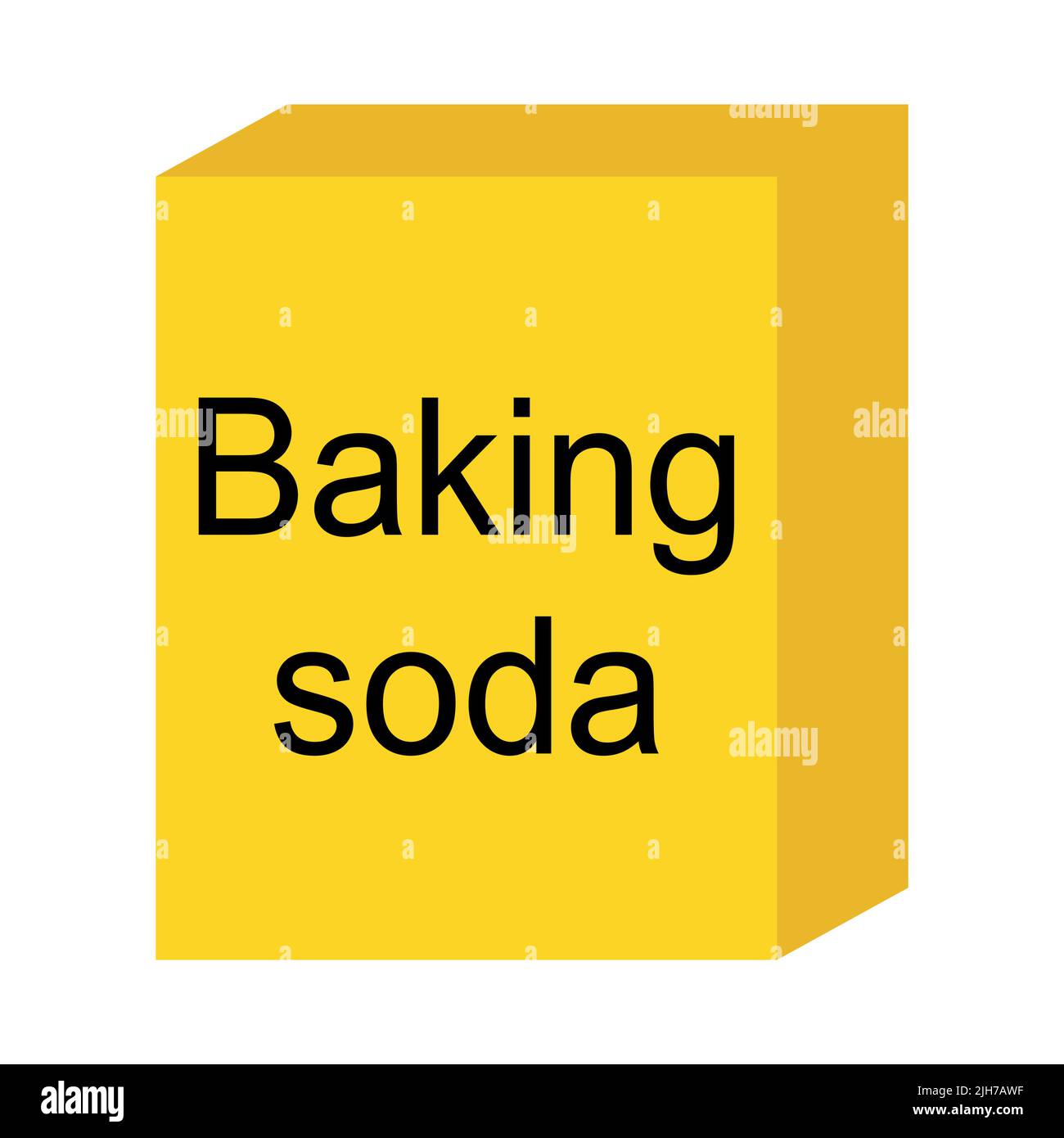 Baking soda ingredient icon, cook food design symbol, bakery product ...