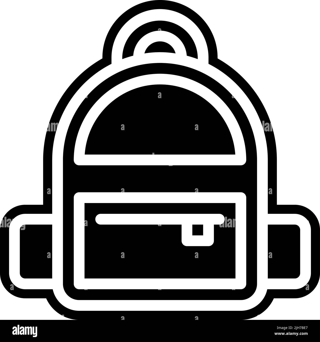 Advertising backpack icon Stock Vector Image & Art - Alamy