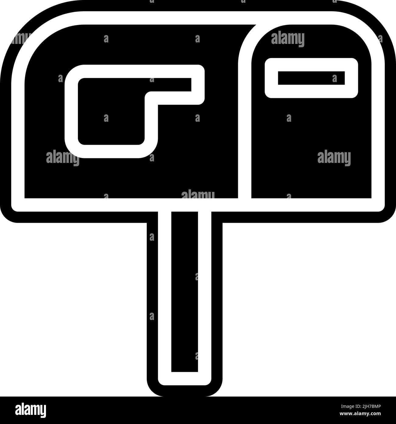 Advertising mail box icon Stock Vector Image & Art - Alamy