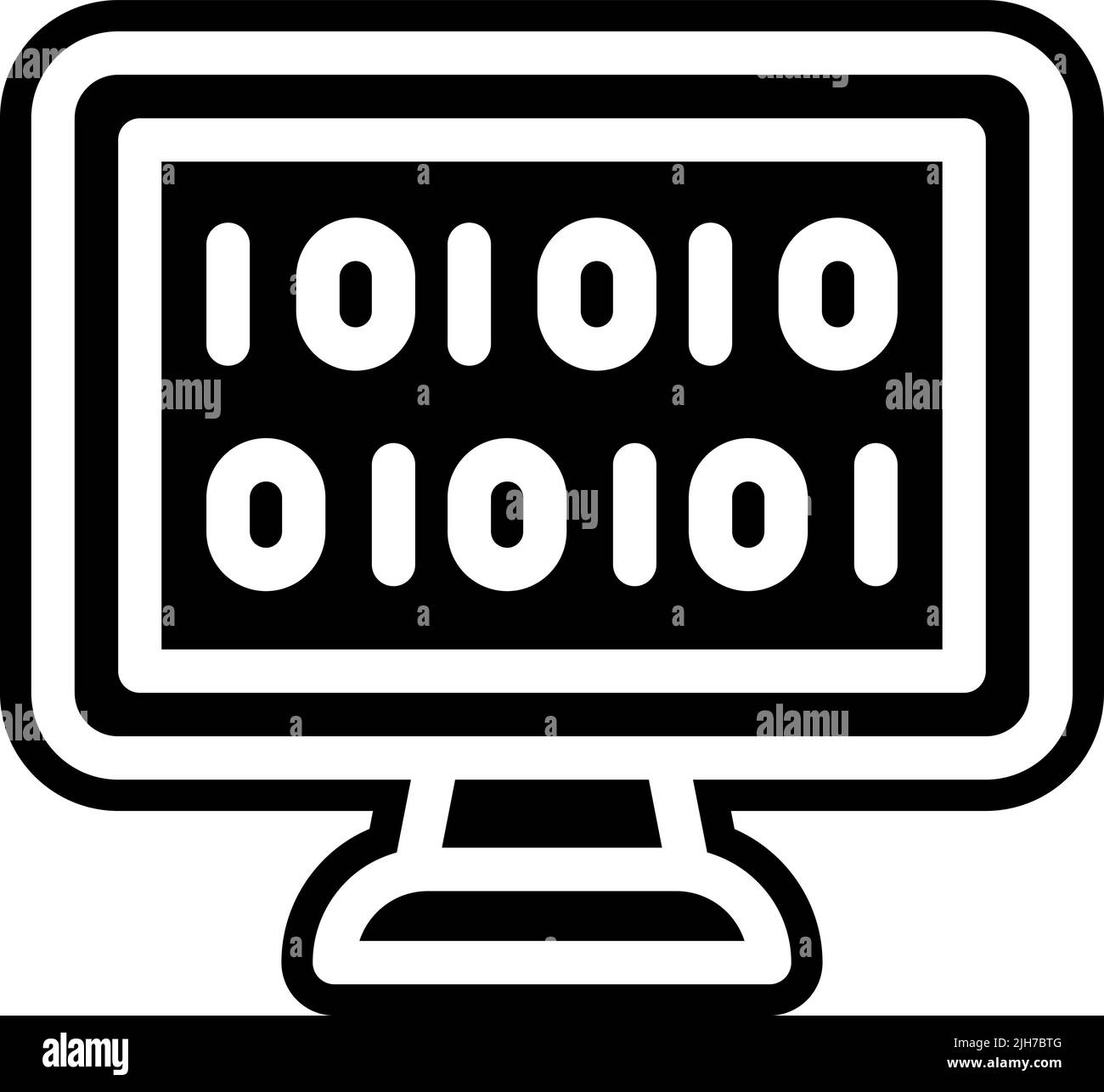 Artificial intelligence screen icon Stock Vector Image & Art - Alamy