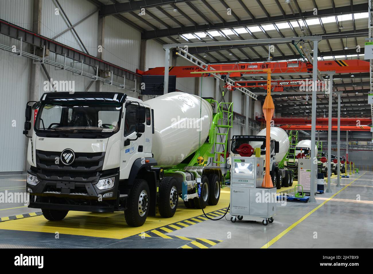 ANQING, CHINA - JULY 9, 2022 - A view of Foton LOXA headquarters and ...