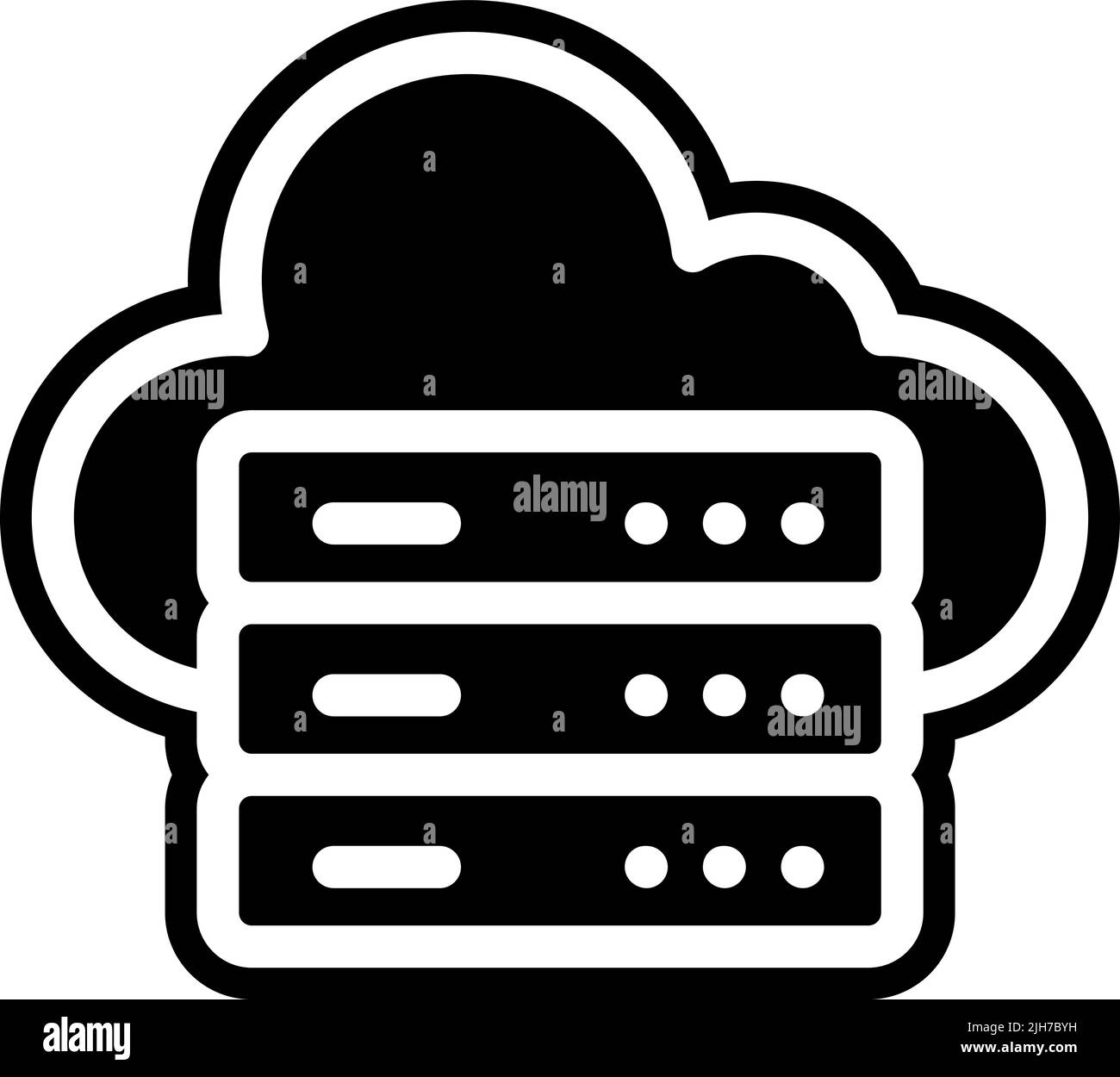 Artificial intelligence storage icon Stock Vector Image & Art - Alamy