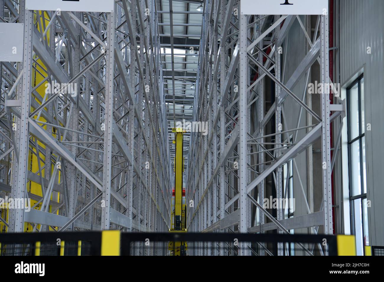 ANQING, CHINA - JULY 9, 2022 - A view of Foton LOXA headquarters and ...