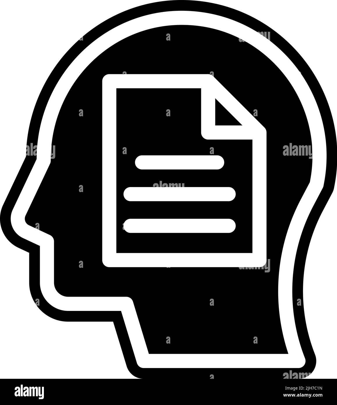 Data checking line icon Stock Vector Images - Alamy