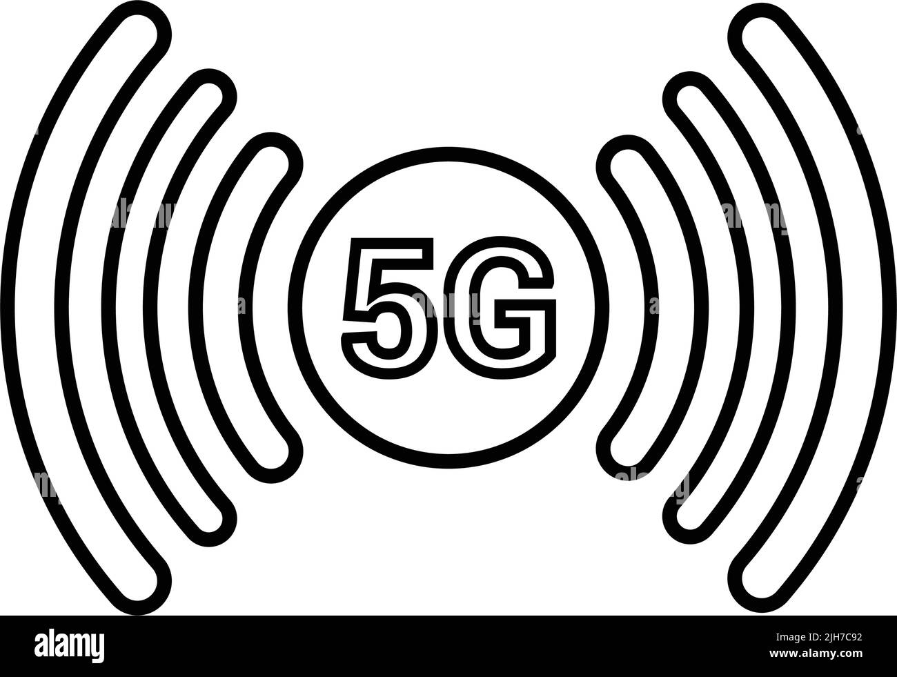 5g, internet, network icon - Use for commercial purposes, print media ...