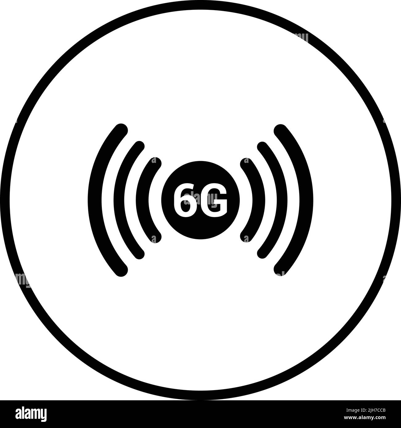 6g vector vectors Black and White Stock Photos & Images - Alamy