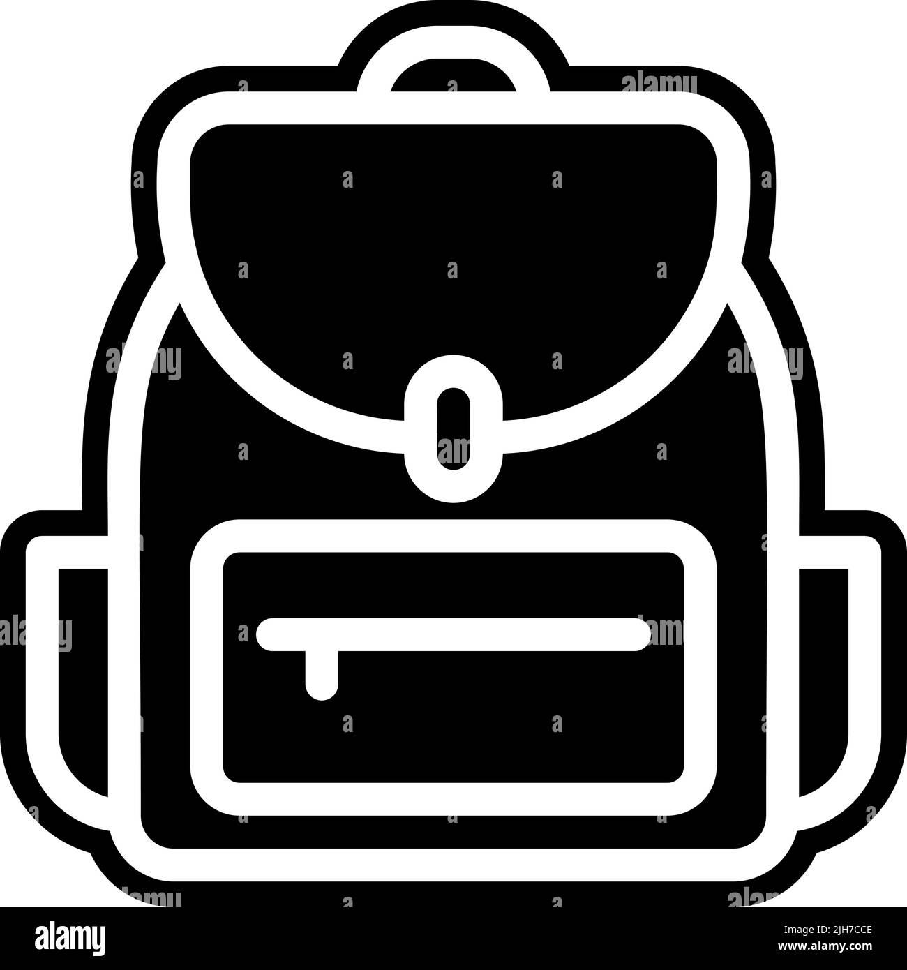 Back to school backpack icon Stock Vector Image & Art - Alamy