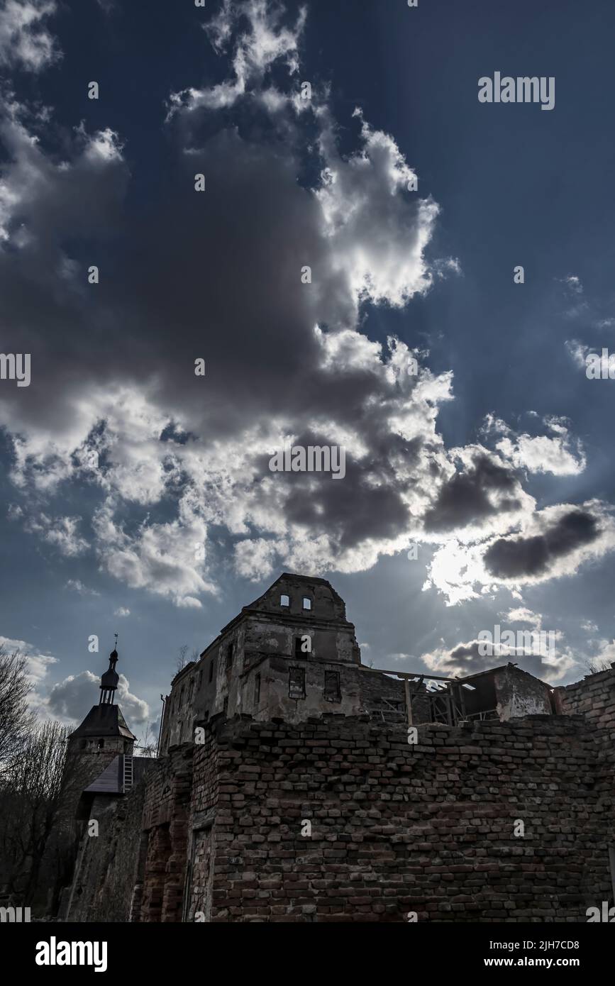 Hartenberg ruins, Western Bohemia, Czech Republic Stock Photo - Alamy