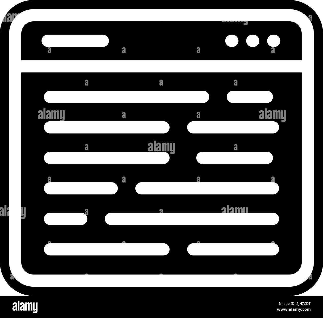 Artificial intelligence web page icon Stock Vector Image & Art - Alamy