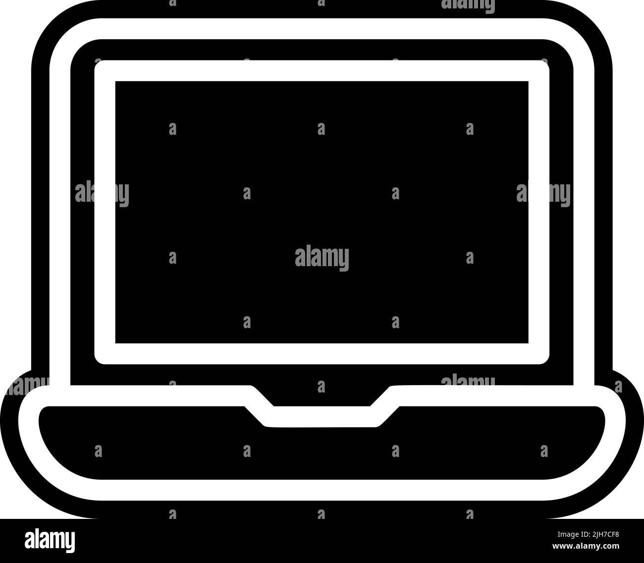 Back to school laptop icon Stock Vector Image & Art - Alamy