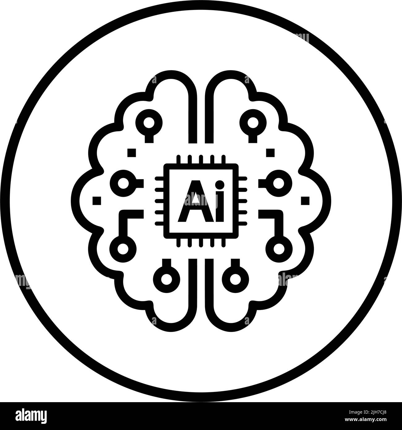 Ai, artificial, brain, chip, intelligence icon - Perfect use for ...