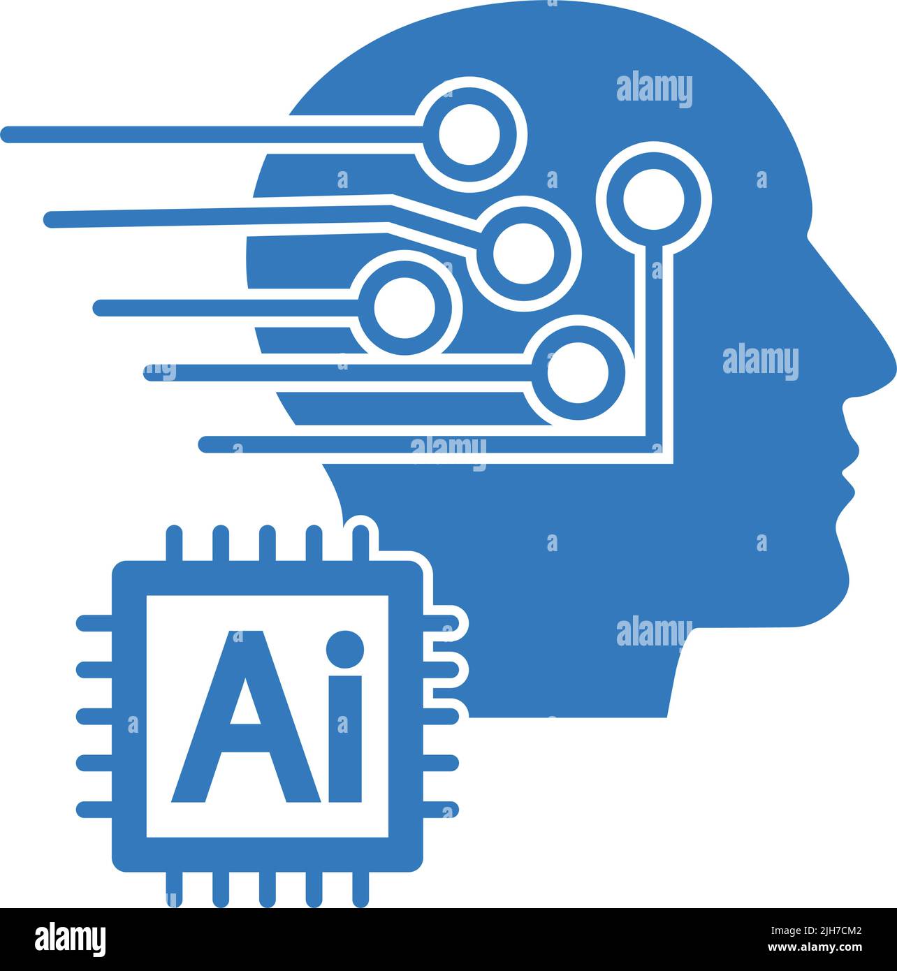 Ai, artificial intelligence, digital icon - Perfect use for designing ...