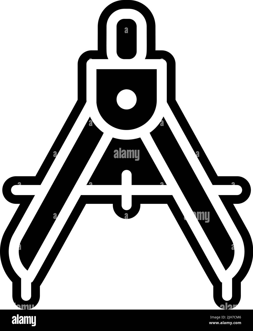 Back to school compass icon Stock Vector Image & Art - Alamy