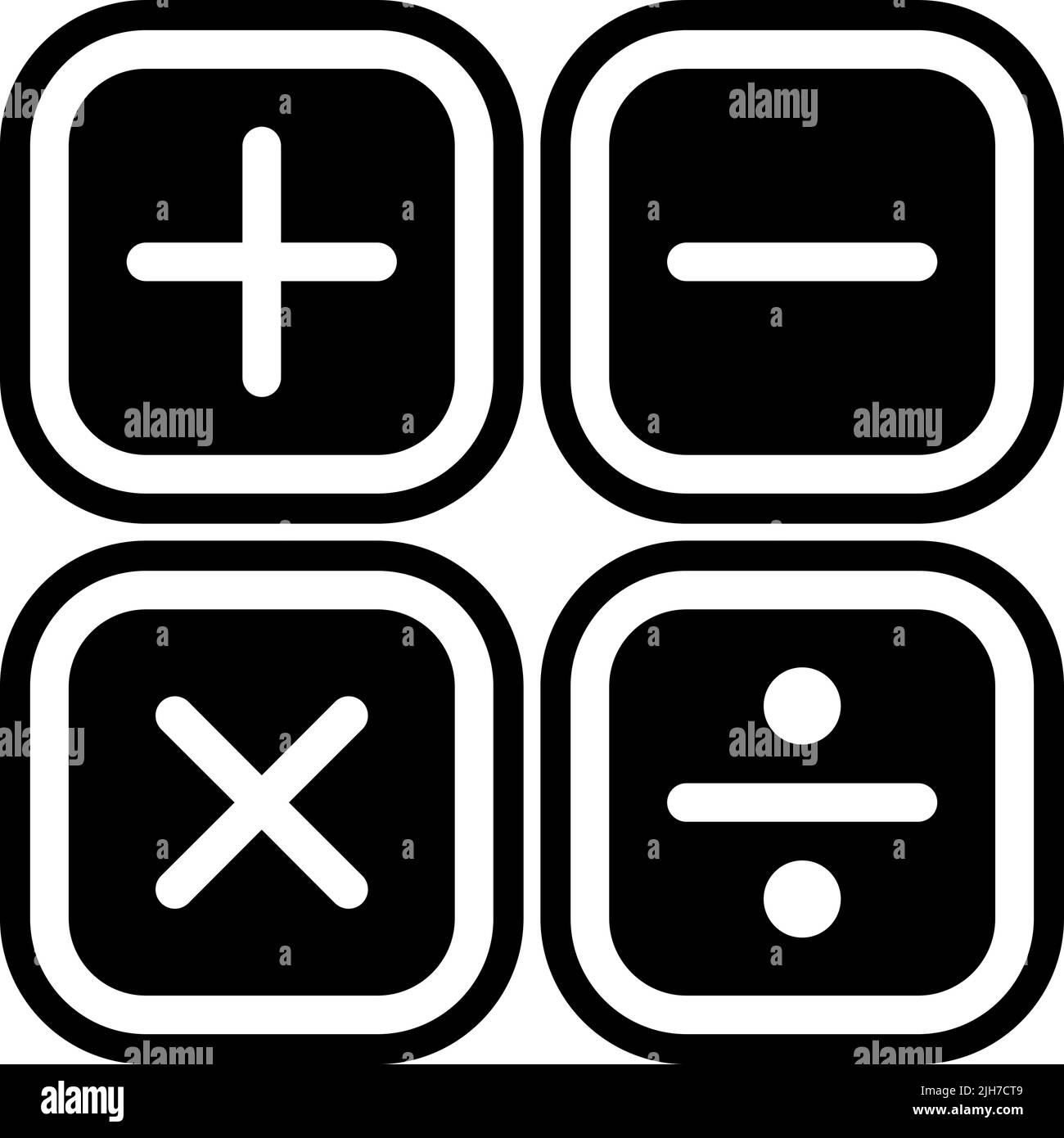 Back to school maths icon Stock Vector Image & Art - Alamy