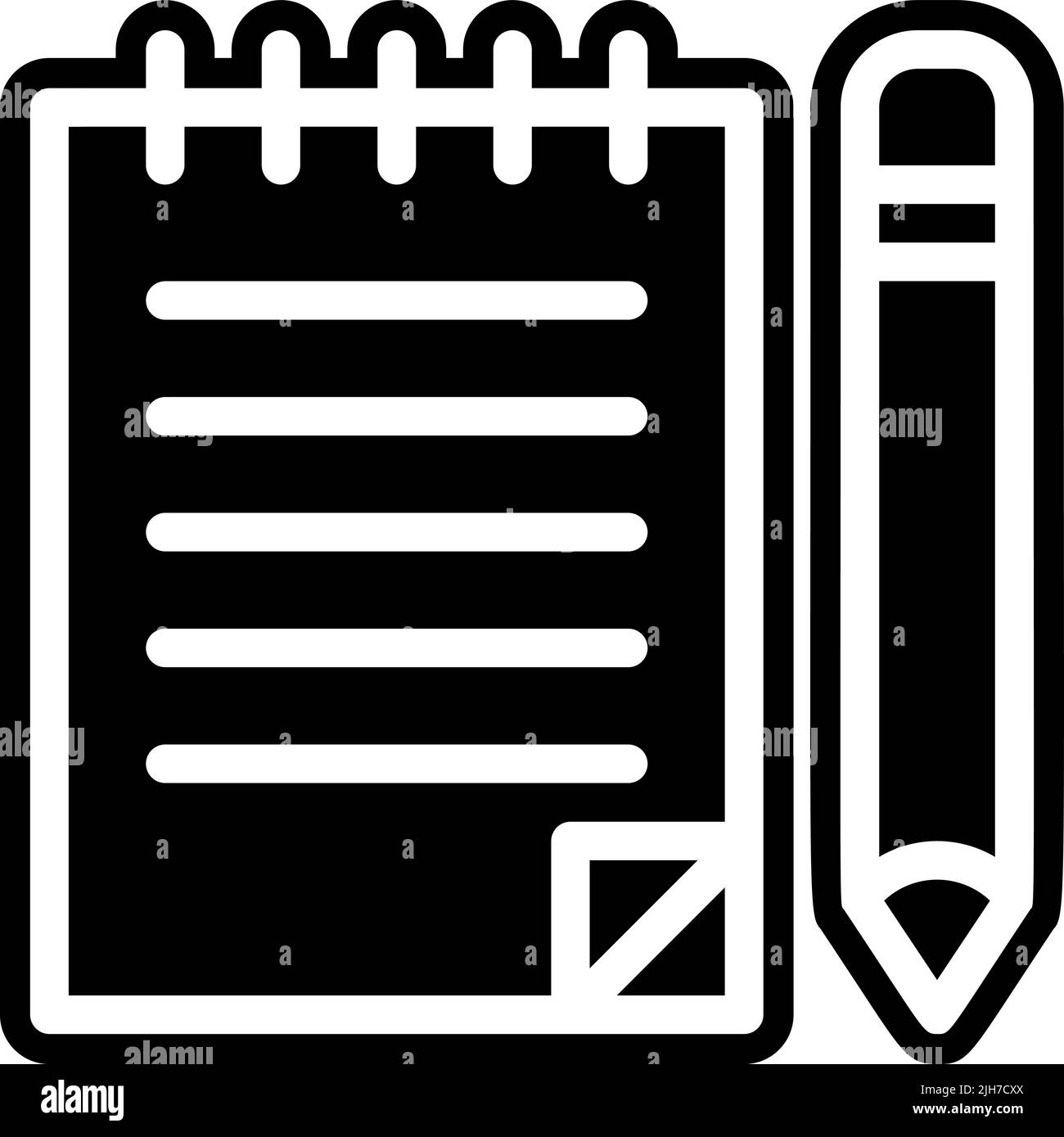 Back to school notebook icon Stock Vector Image & Art - Alamy