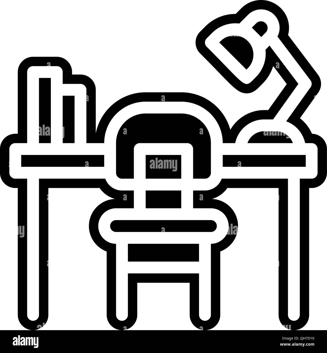 Flat lay school concept Stock Vector Images - Alamy