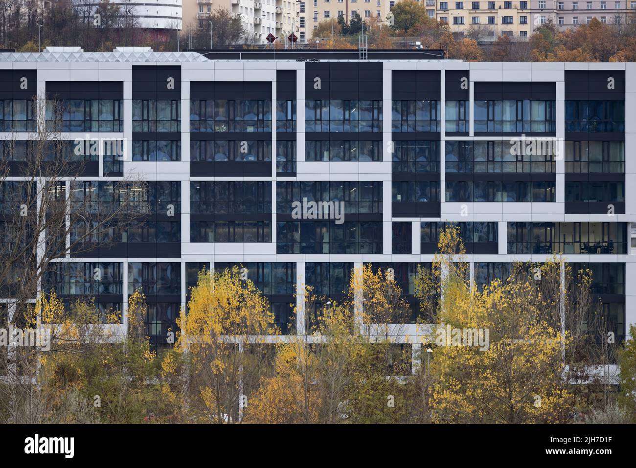 Modern architecture in Prague, Czech Republic Stock Photo - Alamy