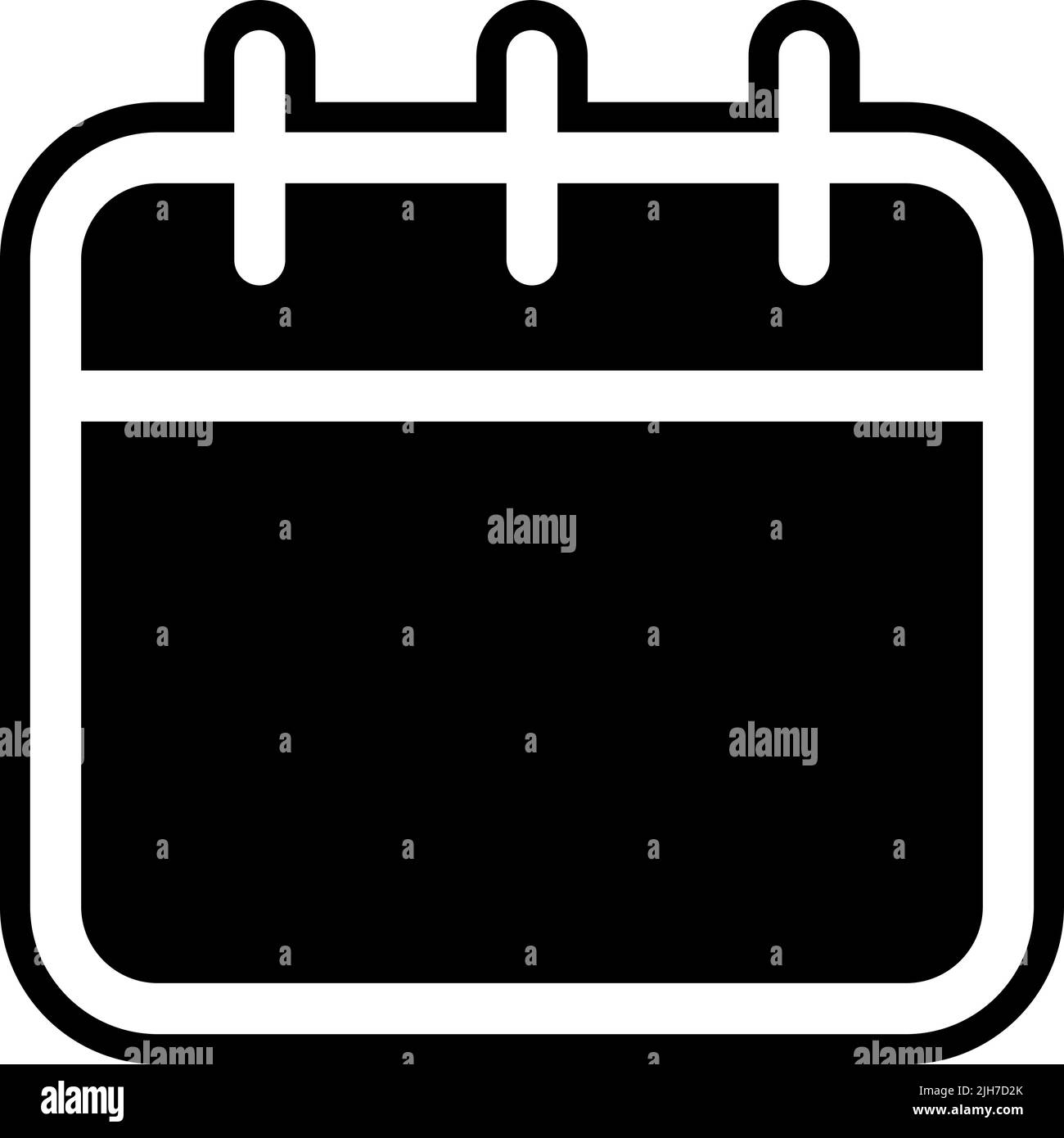 Basic ui calendar icon Stock Vector Image & Art - Alamy