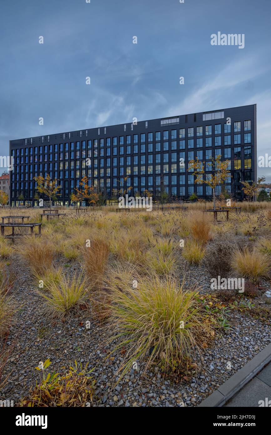 Modern architecture in Prague, Czech Republic Stock Photo - Alamy