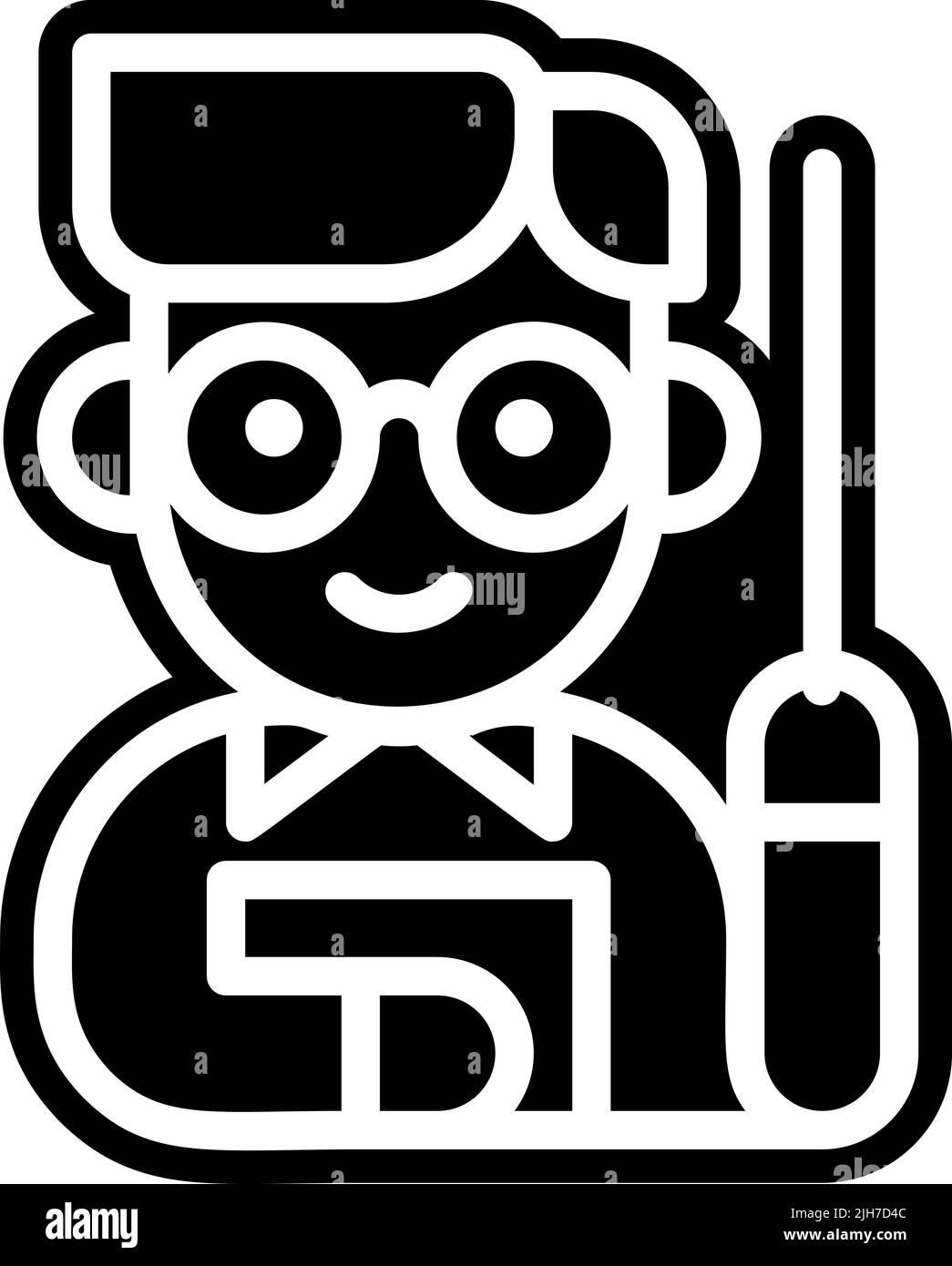 Teacher pencil design back Black and White Stock Photos & Images - Alamy