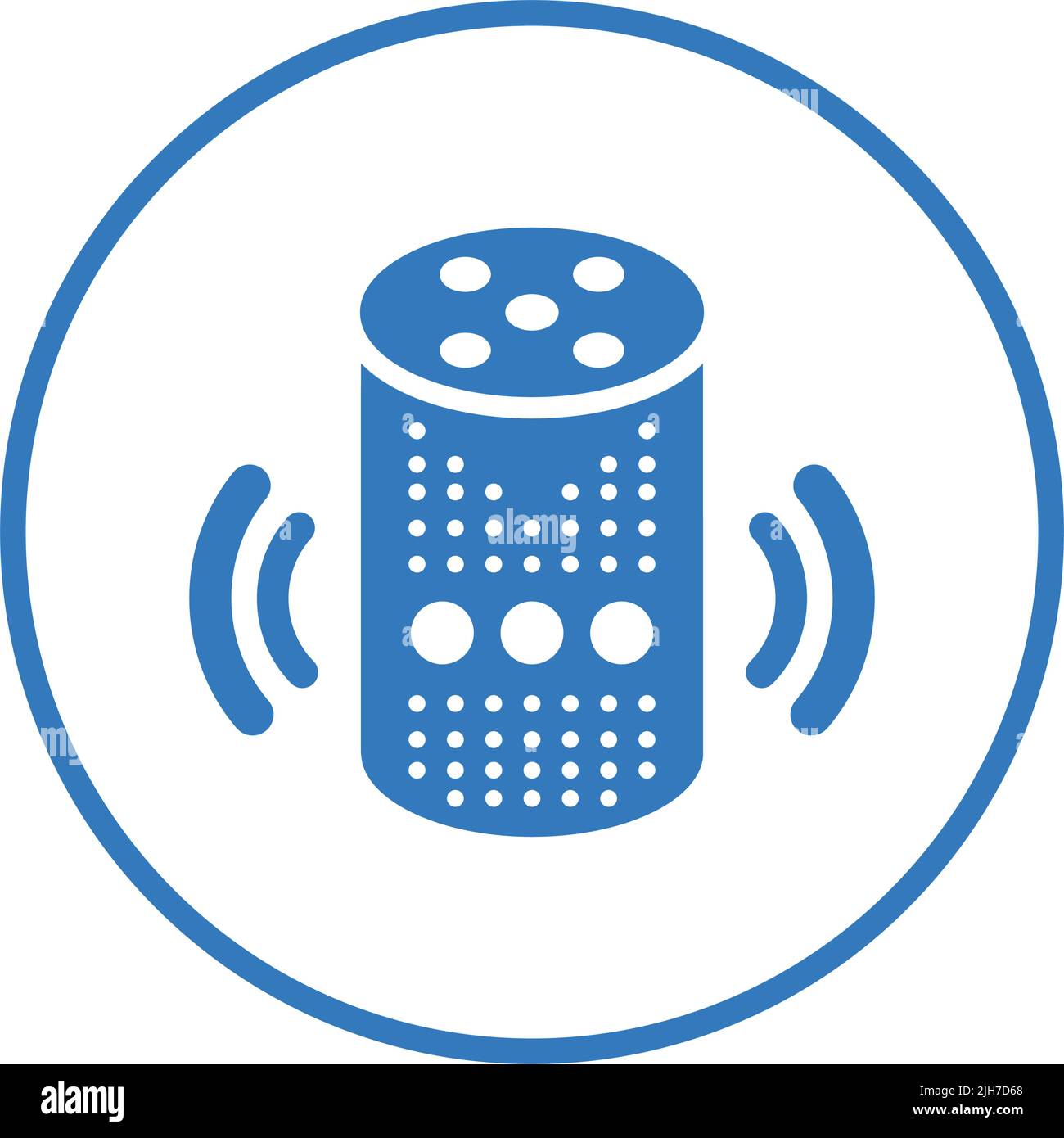 Amazon echo logo Stock Vector Images - Alamy