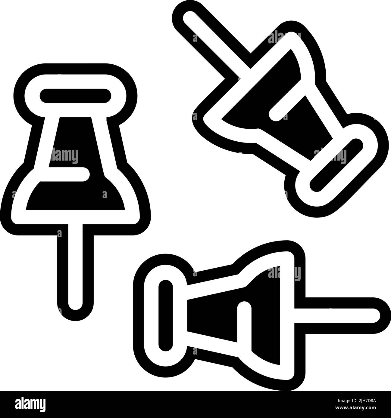 Pin back button Cut Out Stock Images & Pictures - Alamy