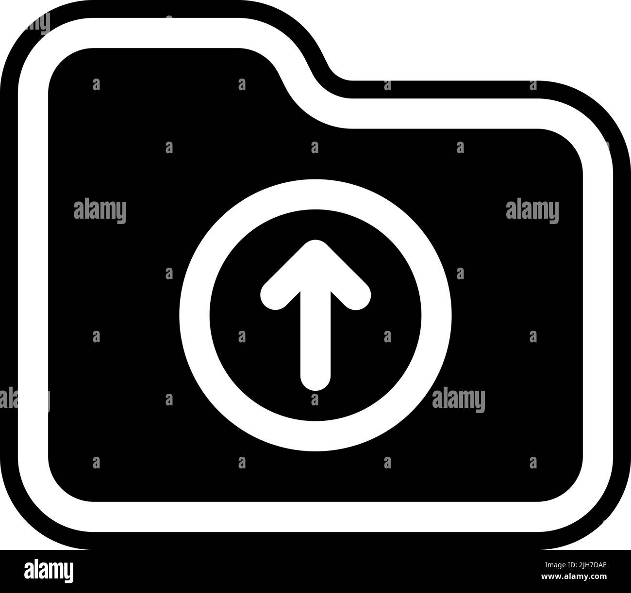 Basic ui folder icon Stock Vector Image & Art - Alamy