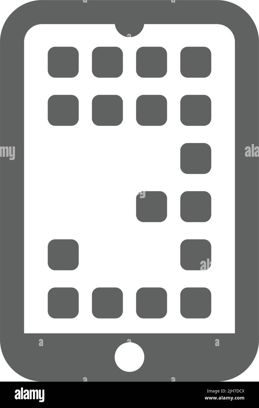 App, apps, mobile icon - Simple editable vector EPS file Stock Vector ...