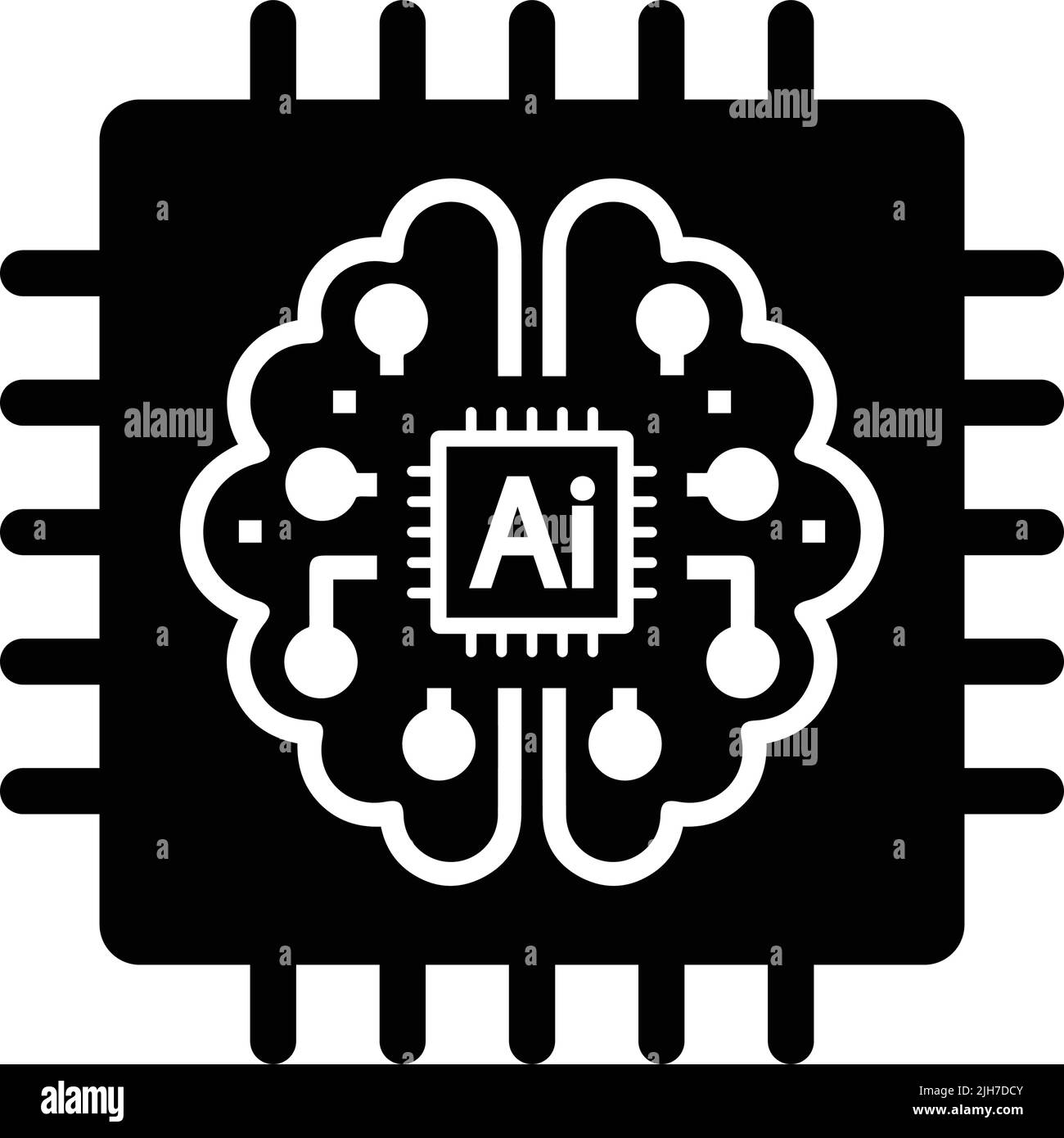 Brain chip Black and White Stock Photos & Images - Alamy