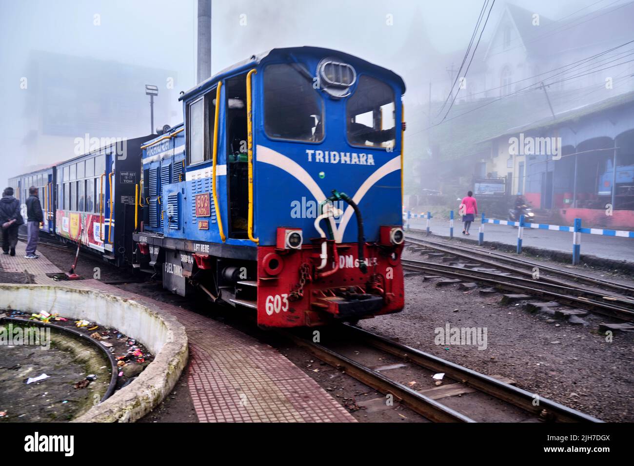 Darjeeling, West Bengal, India - 22 June 2022, Darjeeling Himalayan ...