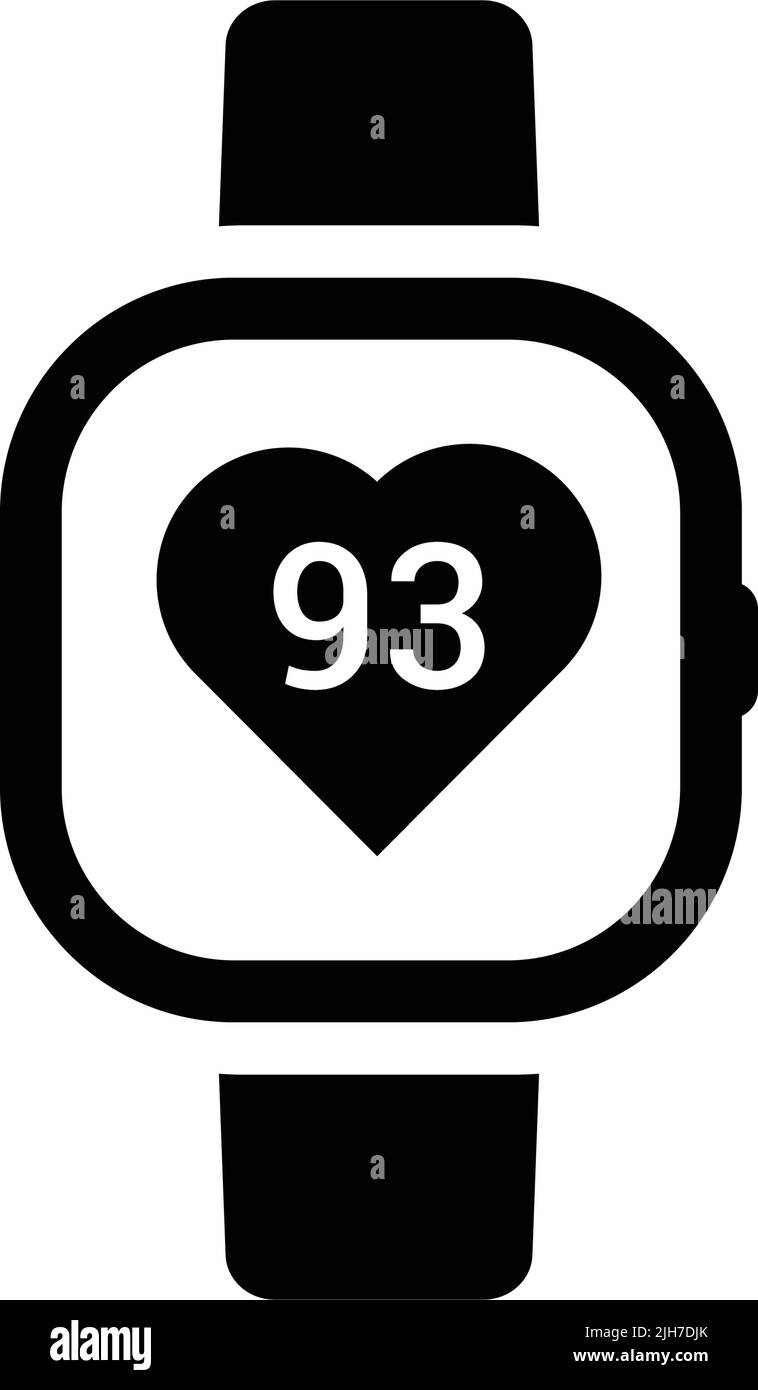 Apple, exercise, health, smartwatch icon - Simple editable vector EPS ...