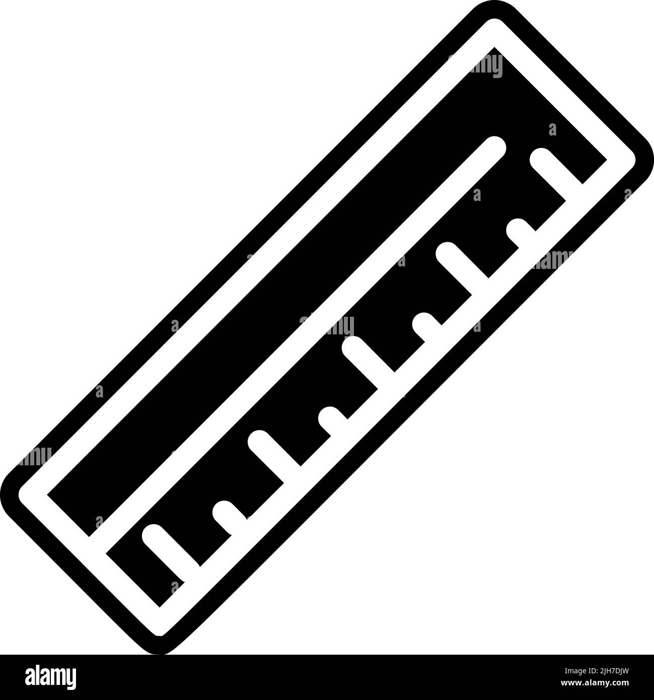 School ruler Black and White Stock Photos & Images - Alamy