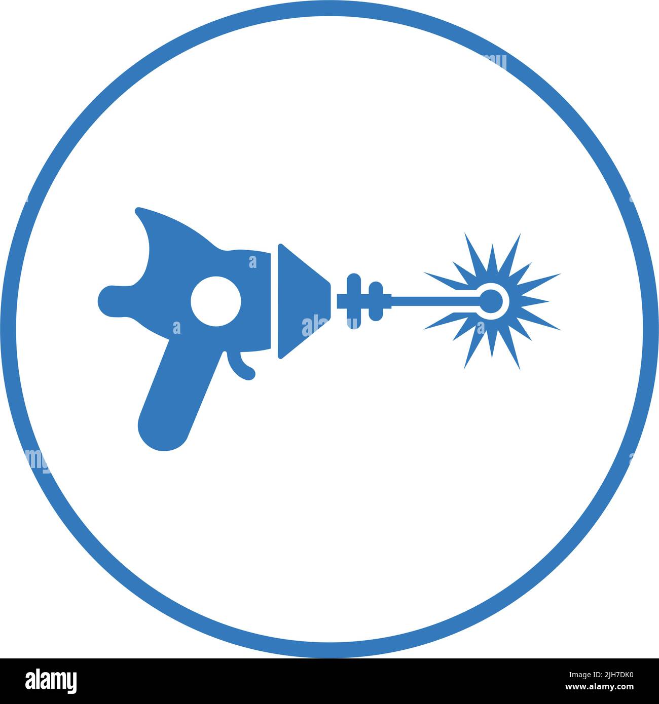 Beam, gun, laser, weapon icon - Vector EPS file. Perfect use for print ...