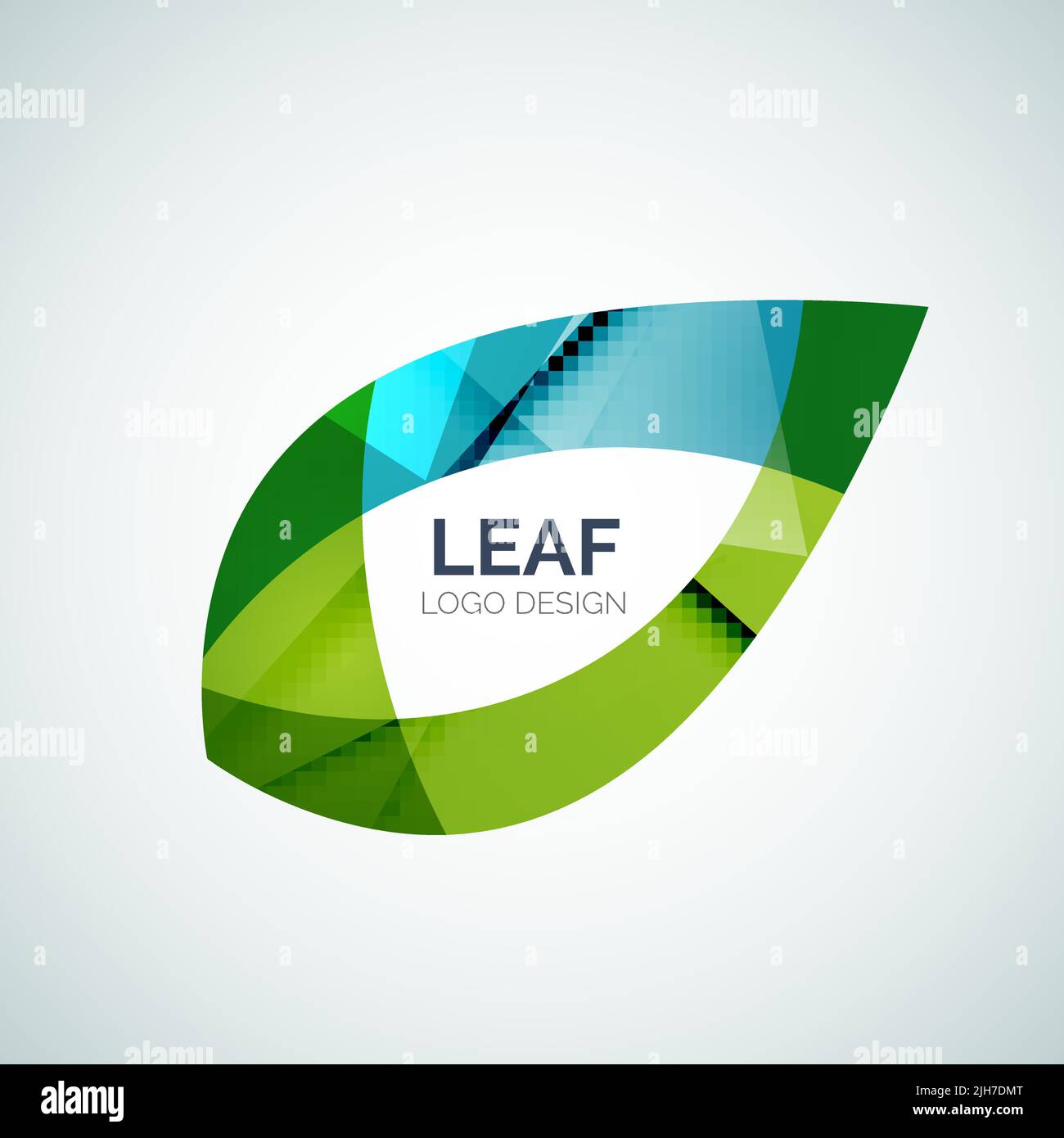 Leaf logo, concept, branding logotype design Stock Vector Image & Art ...