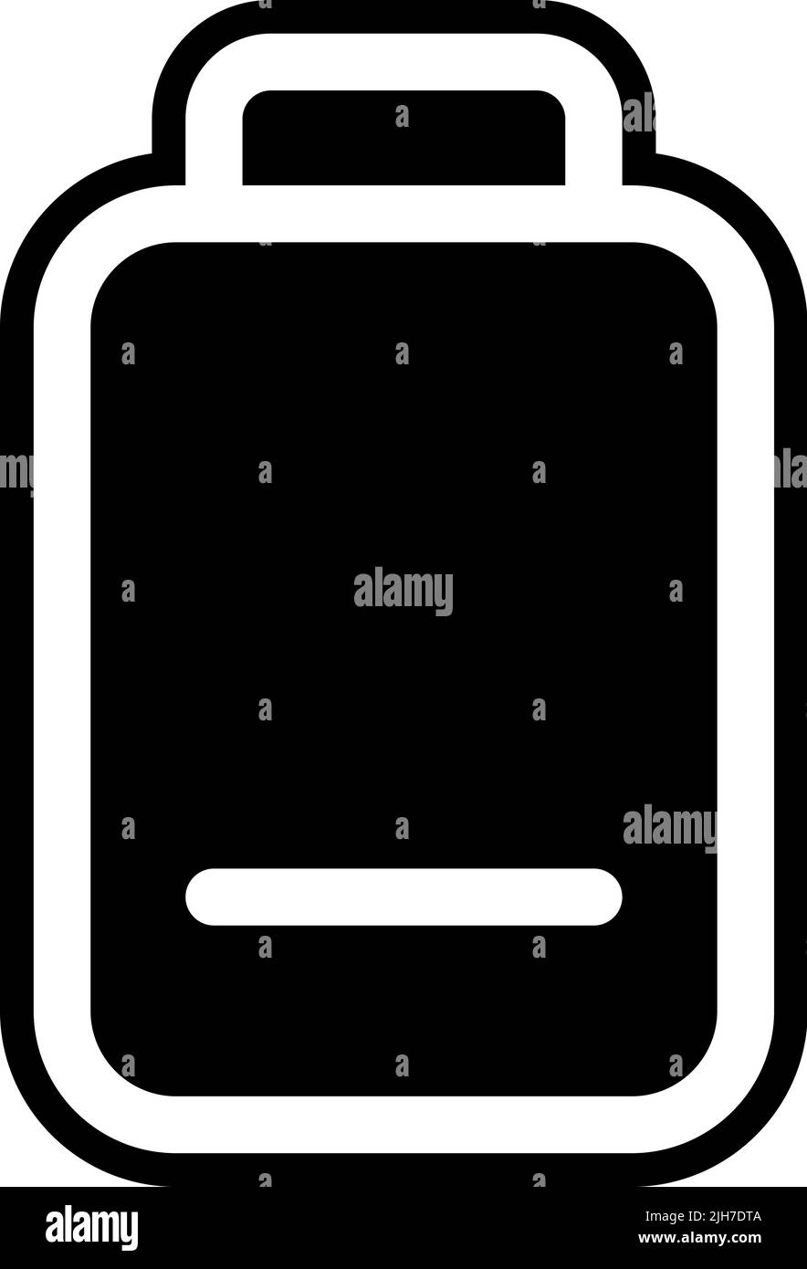 Basic ui low battery icon Stock Vector Image & Art - Alamy