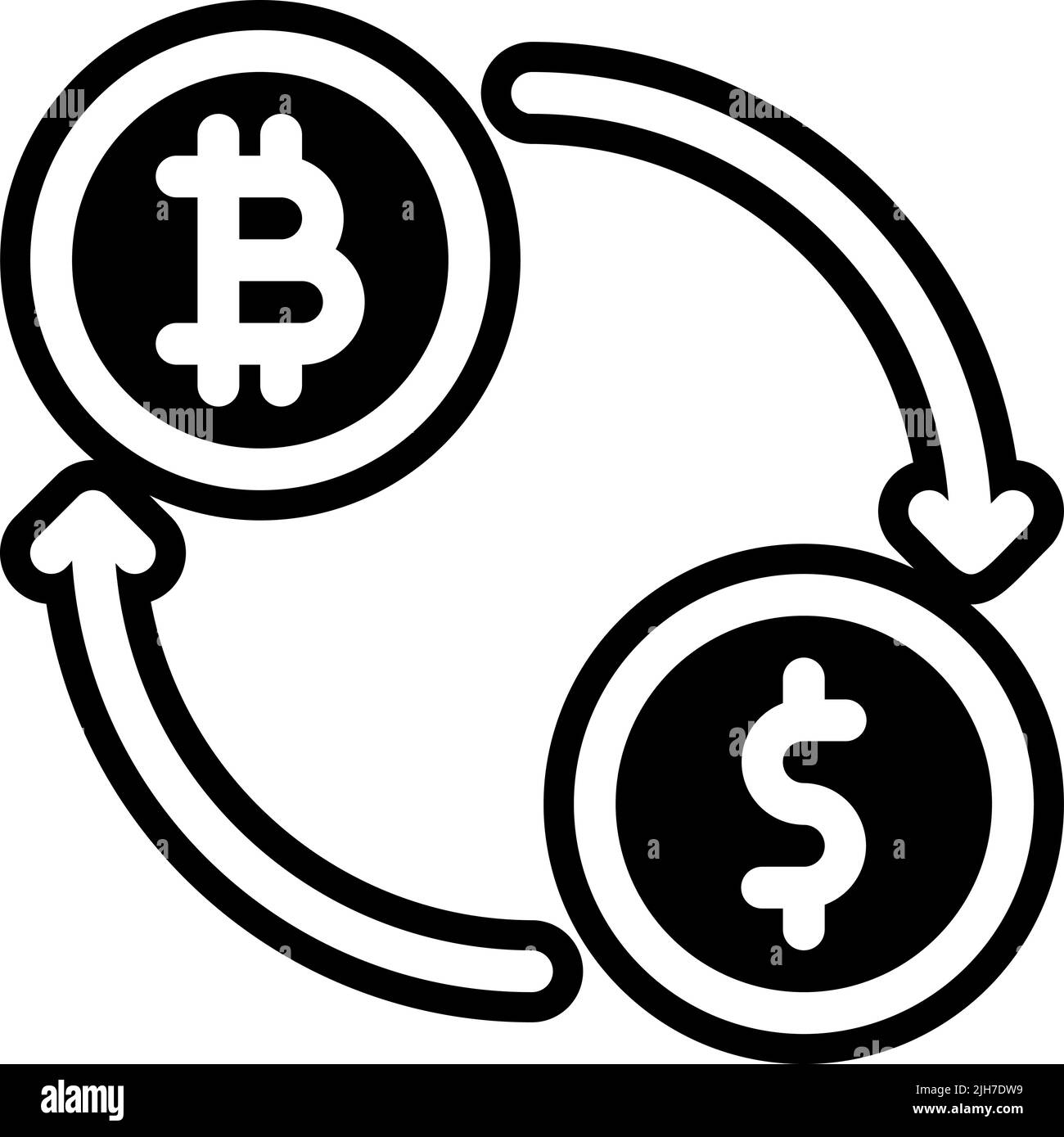 Cryptocurrency exchange bitcoin ethereum ripple Black and White Stock ...