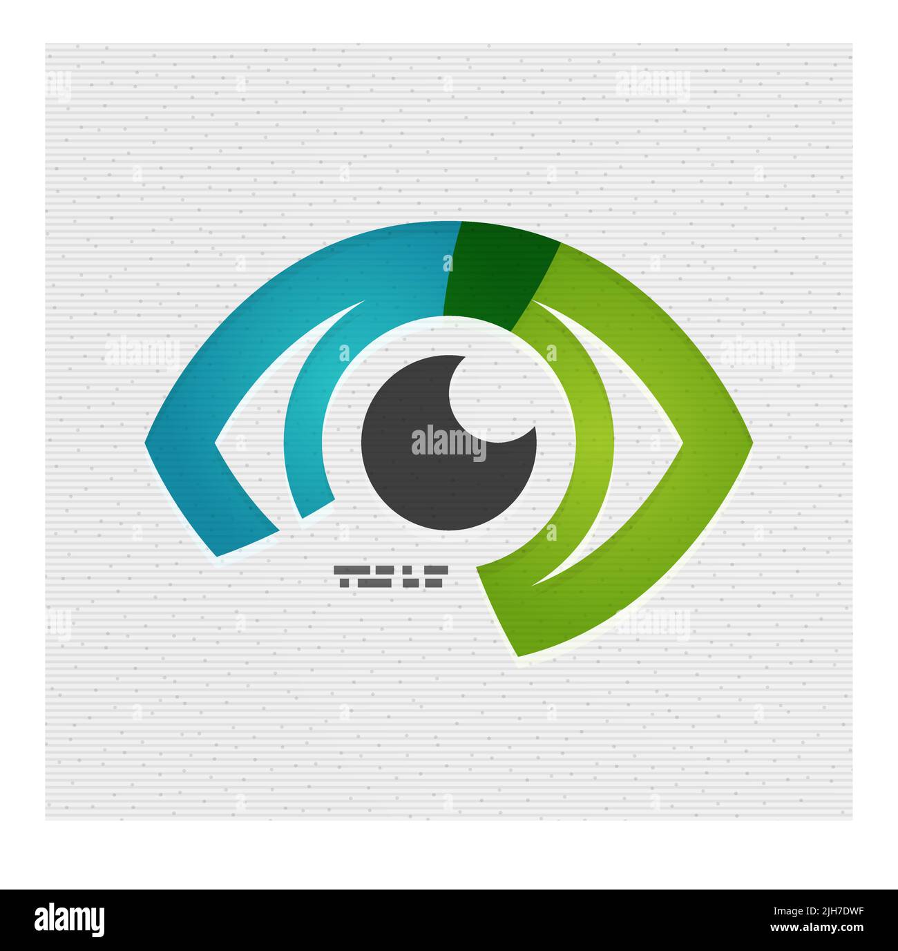 Colorful vector eye paper design Stock Vector Image & Art - Alamy