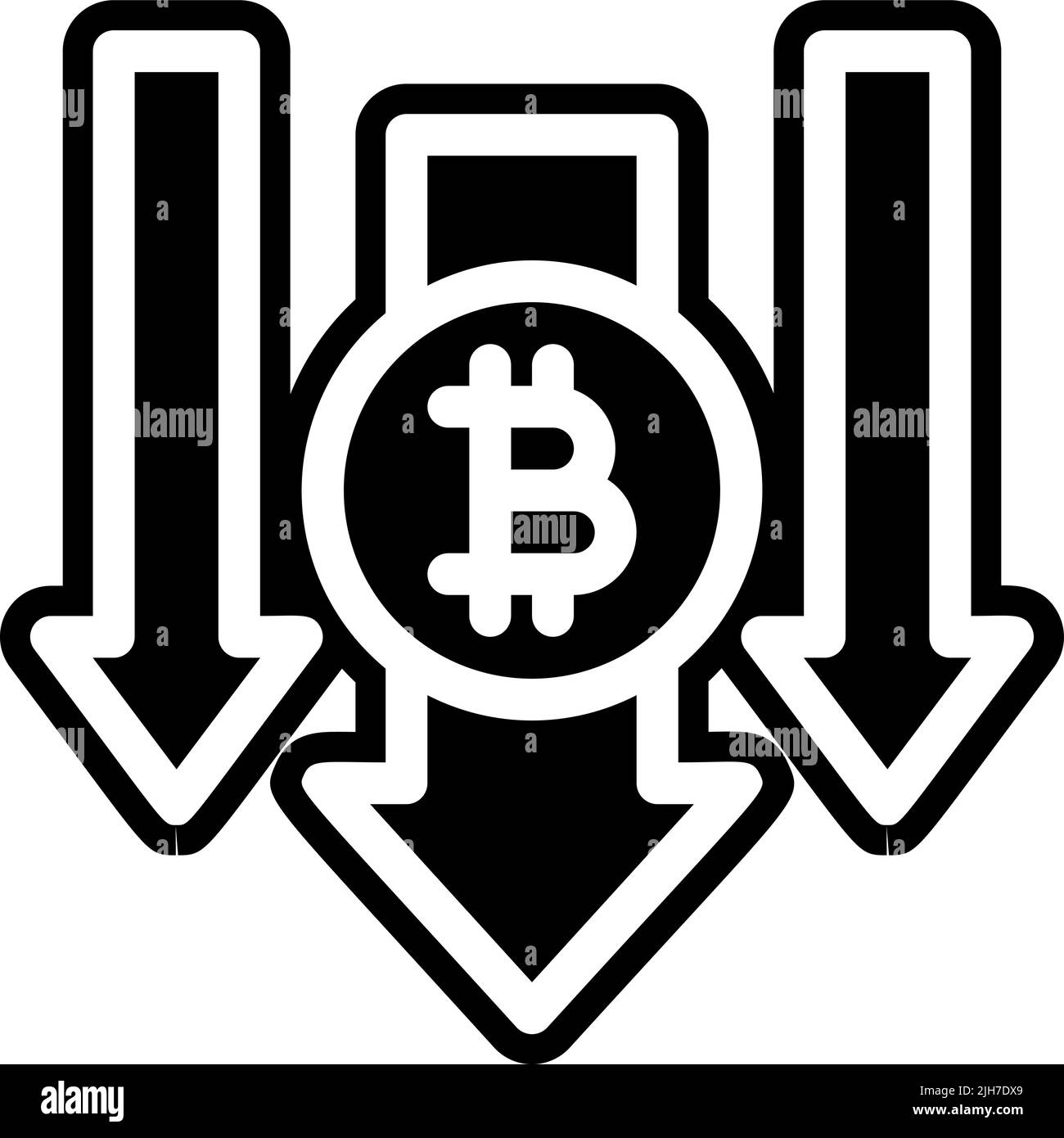 Bitcoin rate icon Stock Vector Image & Art - Alamy