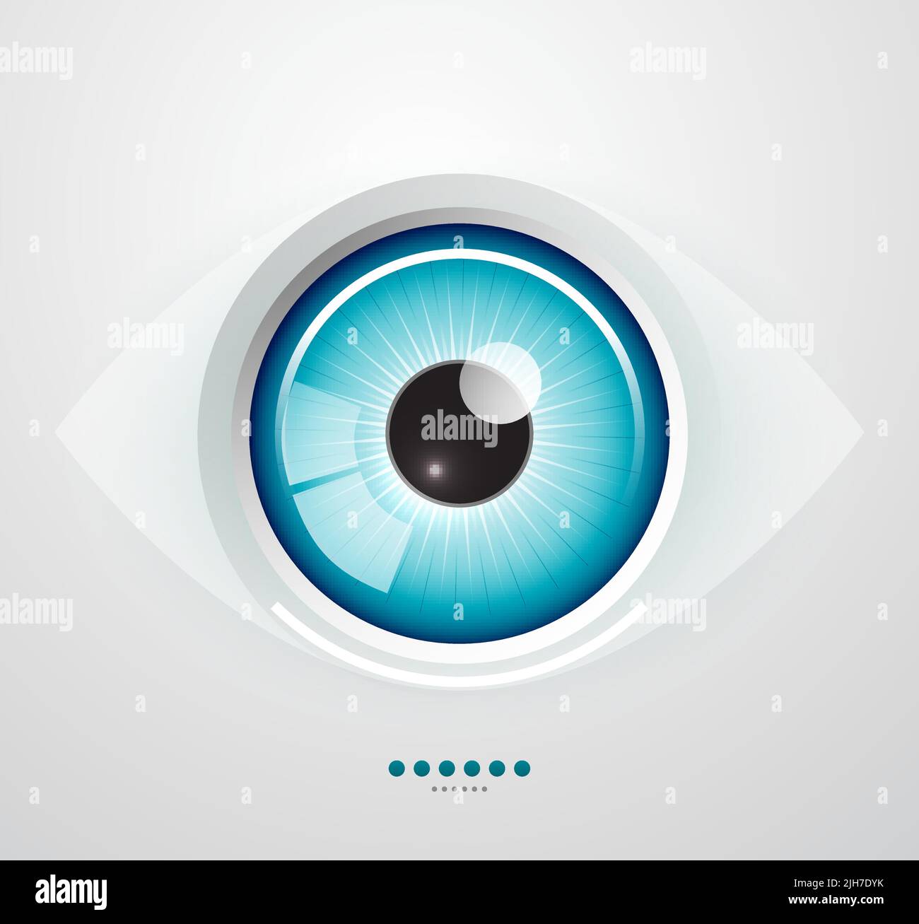 Abstract glossy eye background. Eps10 vector Stock Vector Image & Art ...