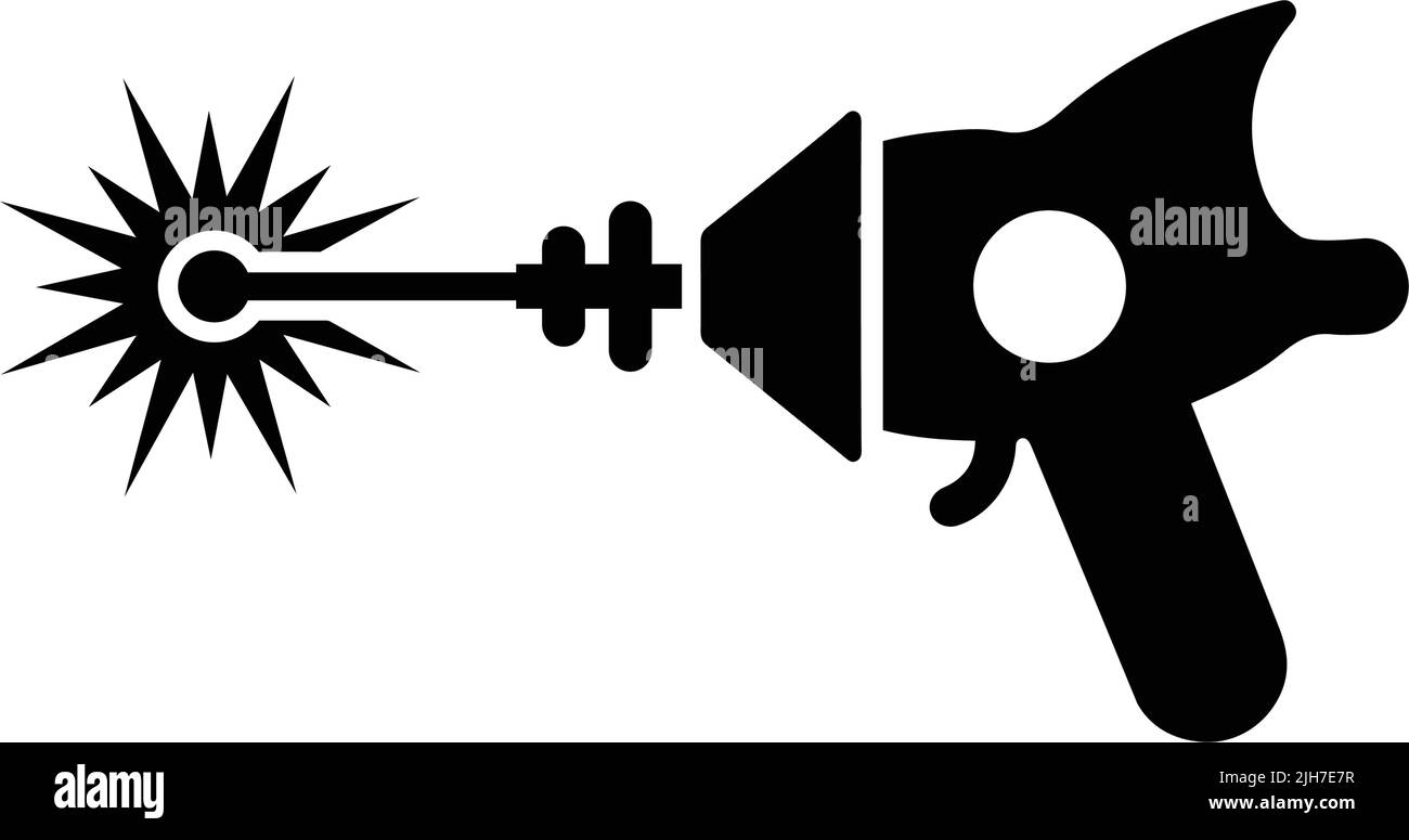 Beam, gun, laser, weapon icon - Vector EPS file. Perfect use for print ...