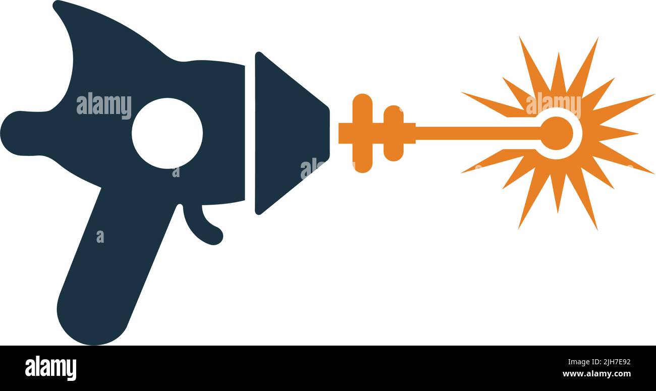 Beam, gun, laser, weapon icon - Vector EPS file. Perfect use for print ...