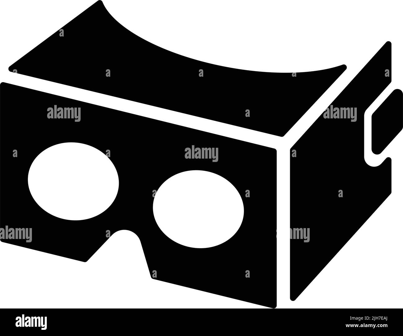 Google cardboard Black and White Stock Photos & Images - Alamy
