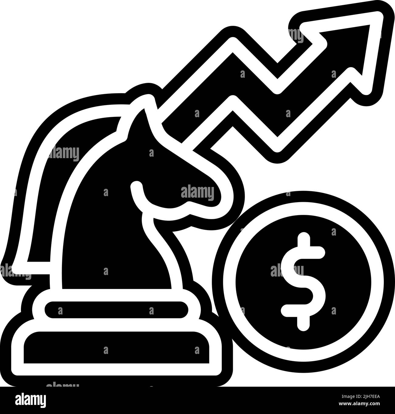 Business strategy icon Stock Vector Image & Art - Alamy