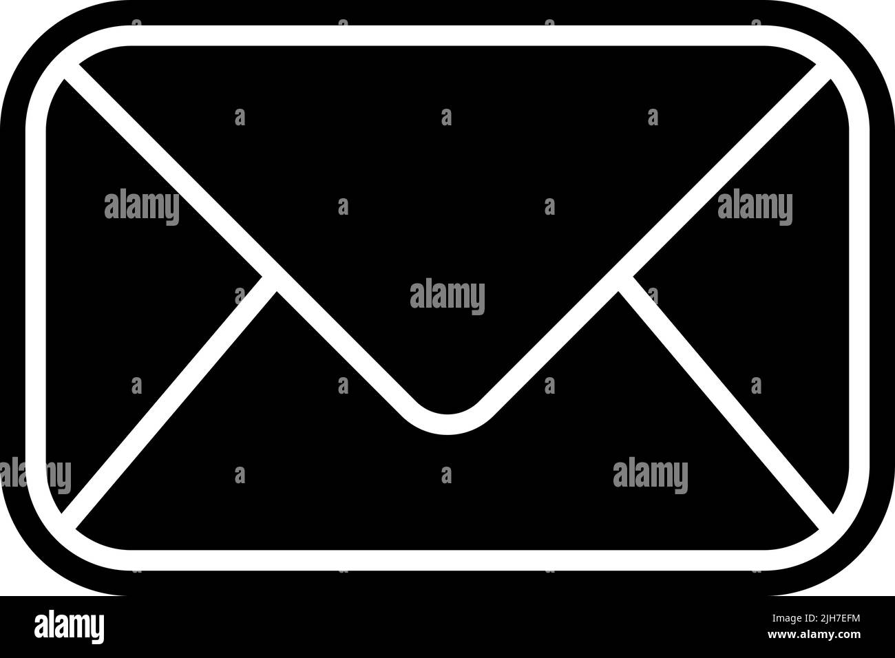 Business mail icon Stock Vector Image & Art - Alamy