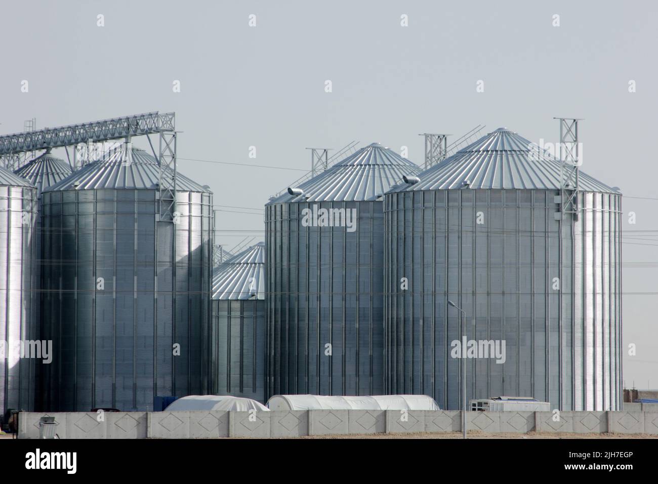 Storage silos for agricultural products Stock Photo - Alamy